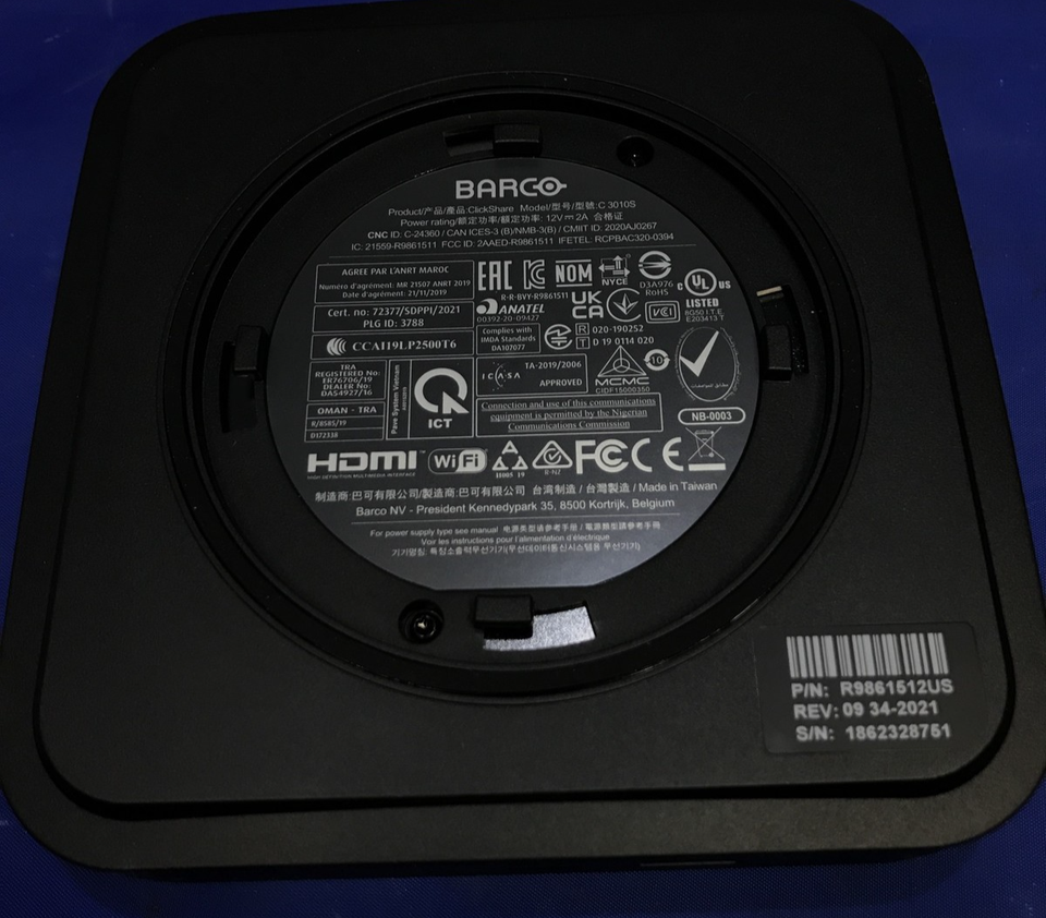 Barco ClickShare CX-20 Wireless Conferencing Kit w/ Gen4 Button | eBay