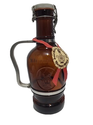 Vintage 13" West German Ultenmunster Brauer Bier Growler with Porcelain ...