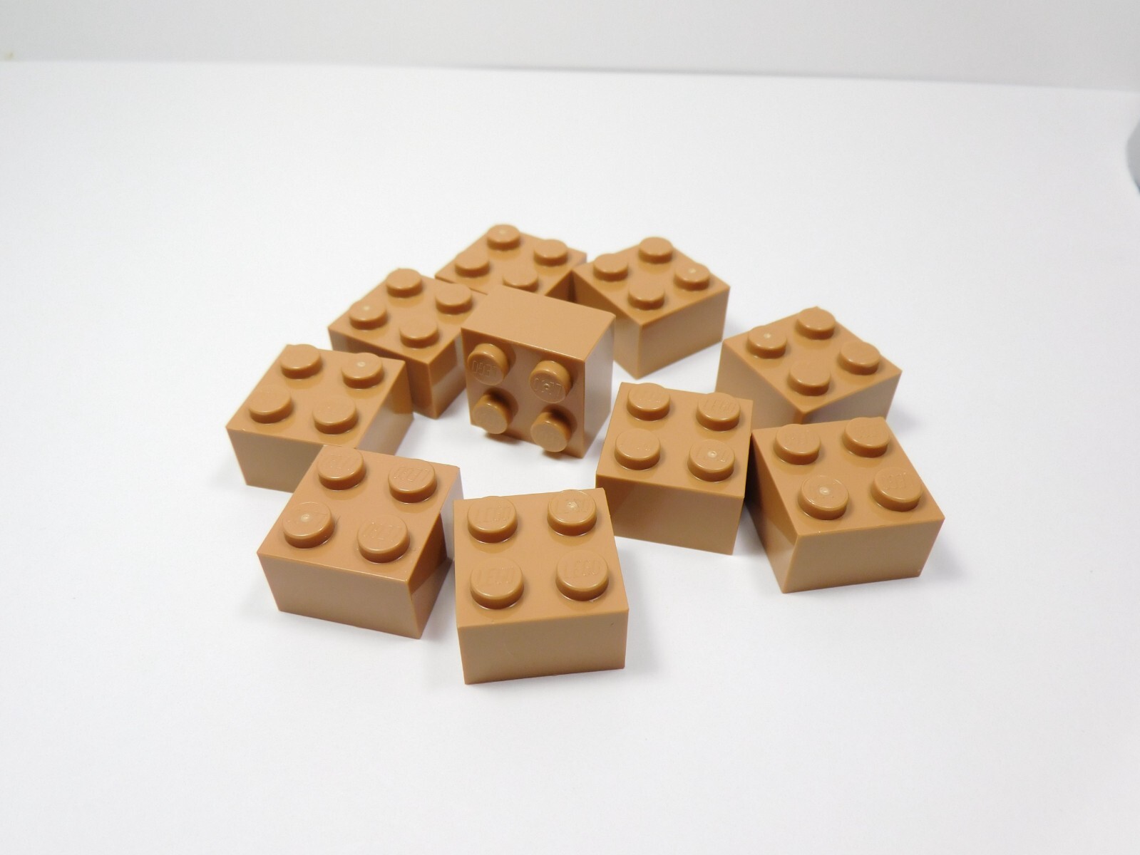 LEGO Lot of 10 Medium Nougat 2x2 Bricks F7 | eBay