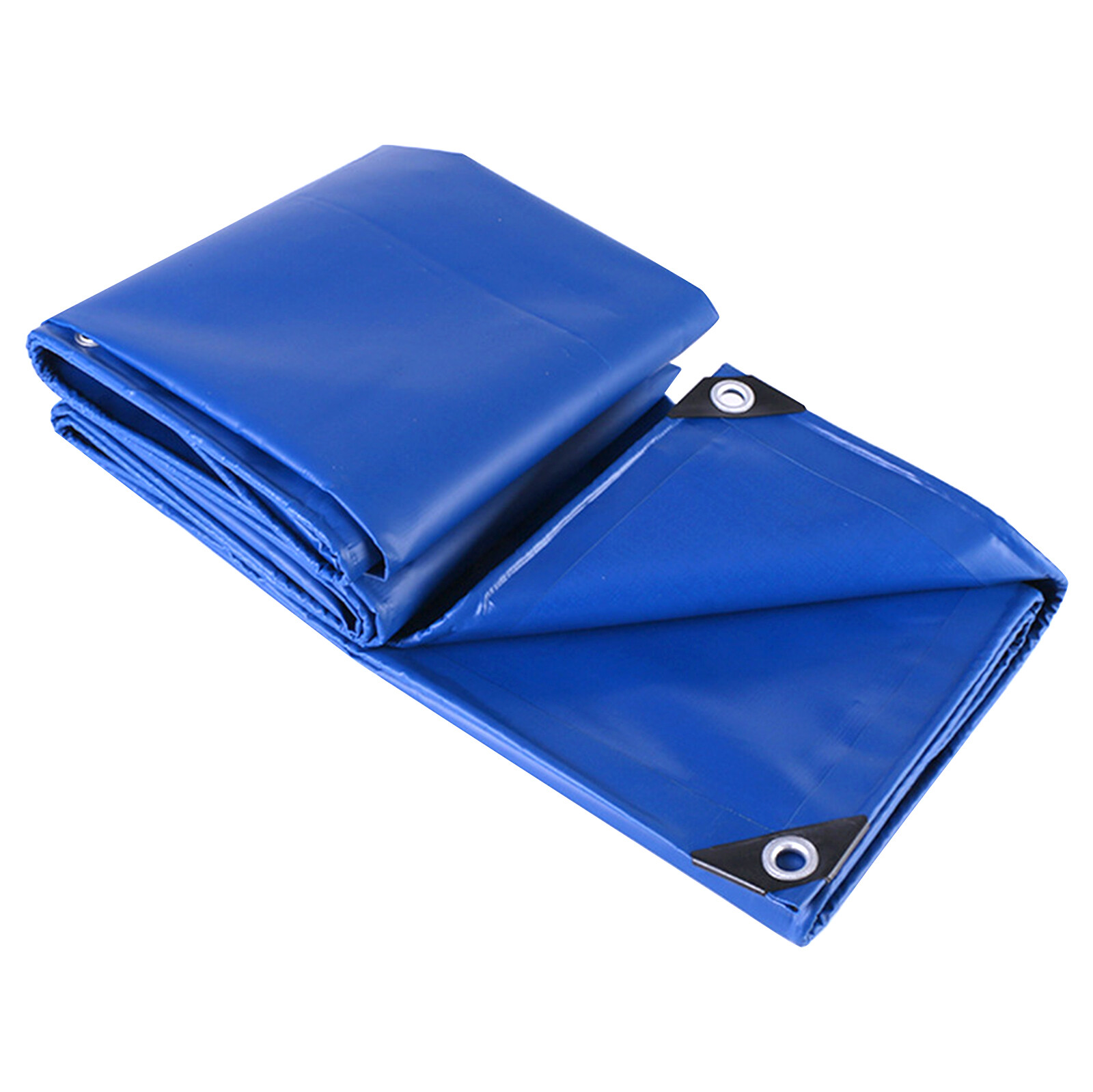 Large Sizes Waterproof 18mil Poly Tarps Snow Rain Resistant Tarpaulin ...