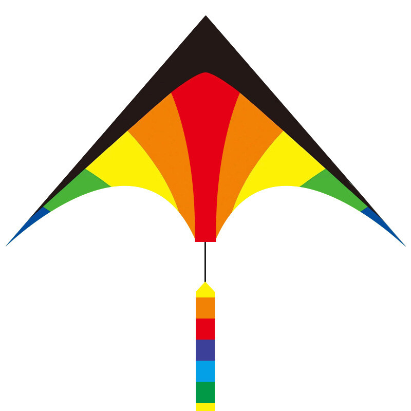 Large Colorful Prairie Kite Flying Toys For Children Outdoor Sports ...