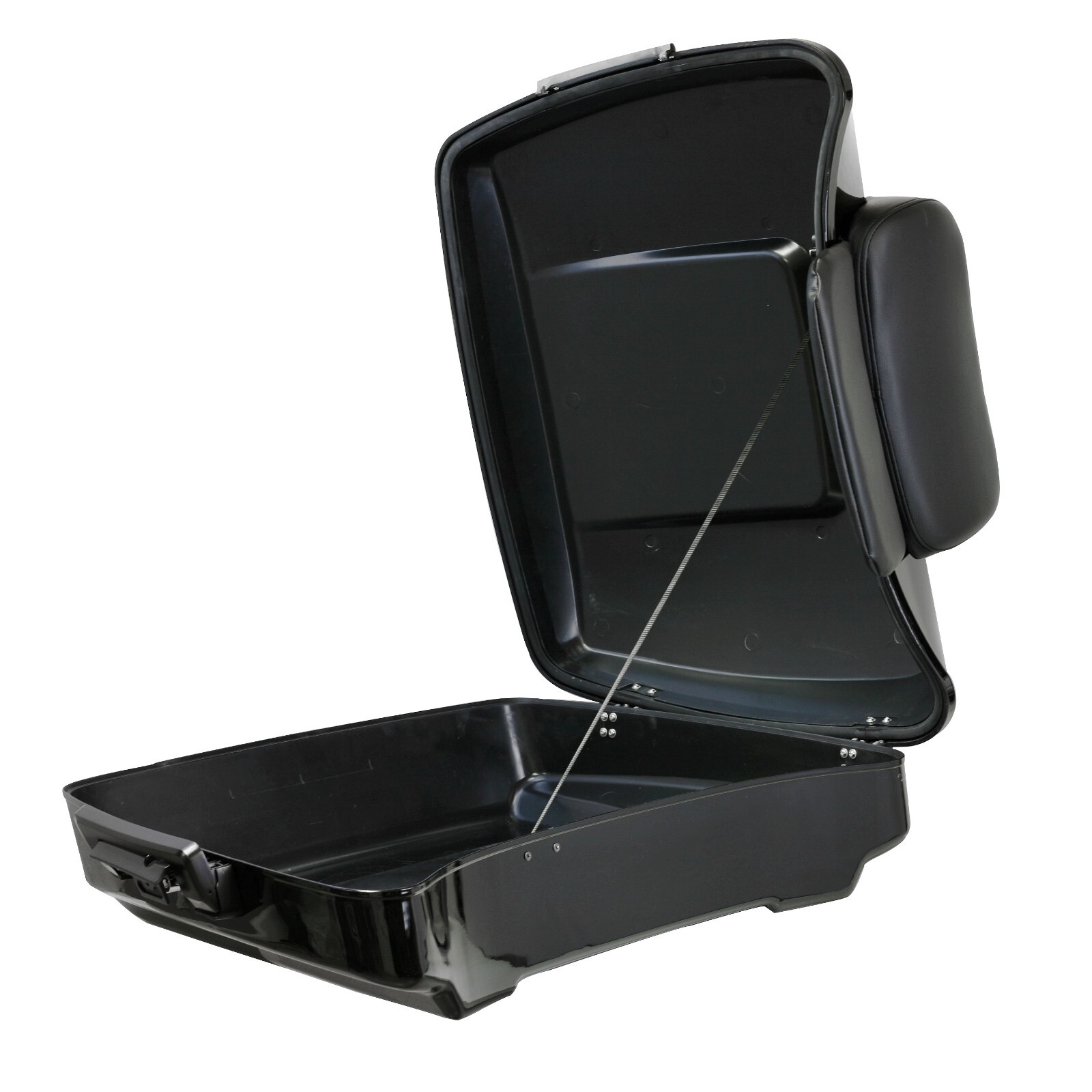 Black Razor Tour Pack Pak Trunk For Indian Chieftain Roadmaster ...