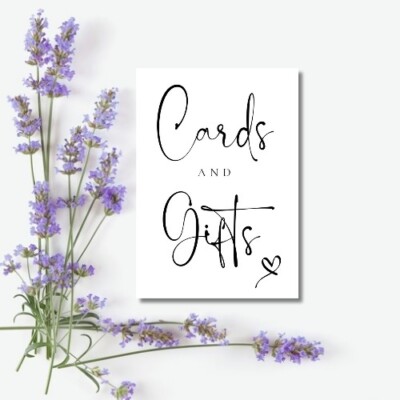Wedding Sign A5 - Cards & Gifts (Physical Item) | eBay UK