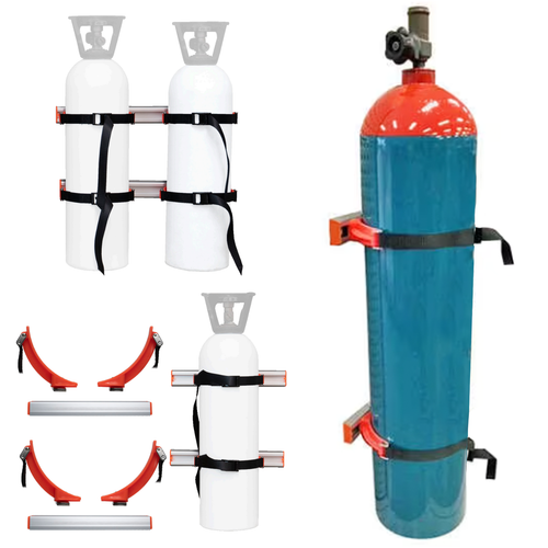 Gas Cylinder Restraint System Anchor Gas Bottle Holder System Aluminium ...