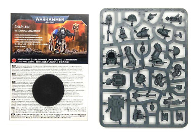 Space Marines Terminator Chaplain | Warhammer 40K - Space Marines NOS ...