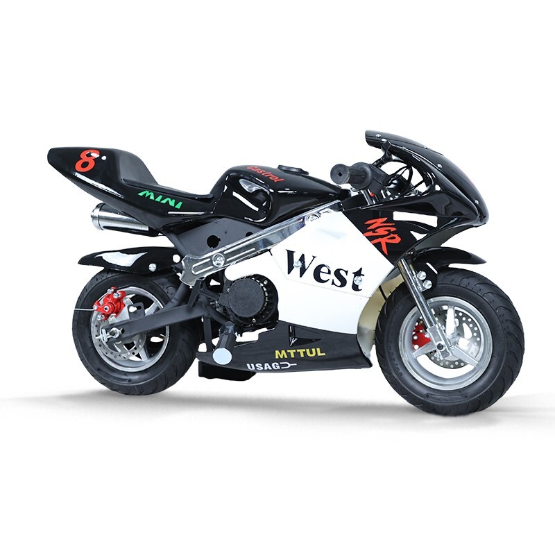 49cc Mini Pocket Motorcycle Bike Moto Racer Petrol Off Road Dirt Bike ...