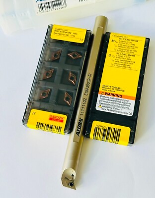 ATORN CARBIDE BORING BAR E12M SDUCR-07+ 10 pcs. DCGT070204 UM 1115 ...