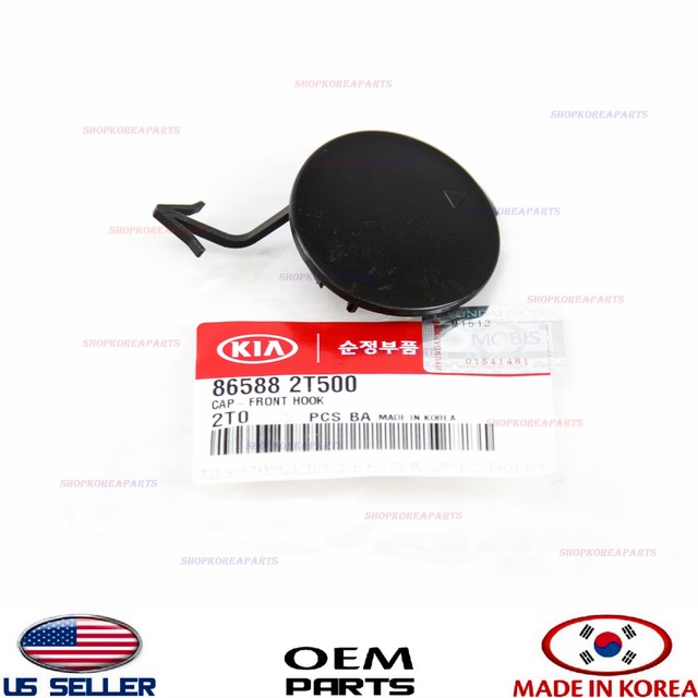 Cap Tow Eye Hook Front Bumper Genuine Kia Optima 2014-2015 865882T500 ...