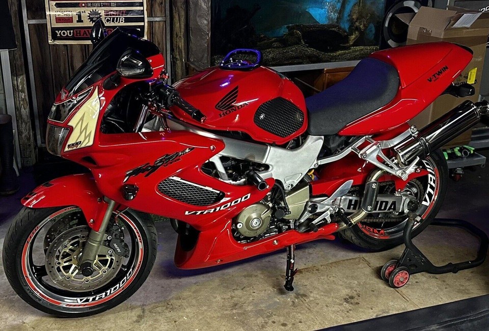 Pyramid Belly Pan Lower Fairing Firestorm Red Honda VTR 1000 F ...