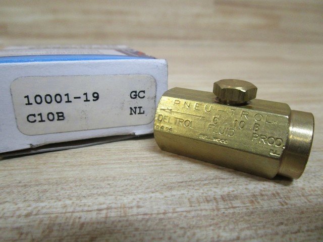 Deltrol C10B Check Valve 10001-19 JP * for sale online | eBay