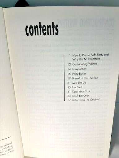 Safe Party Planning - Alcohol Free Drinks For All Occasions (c1992 ...