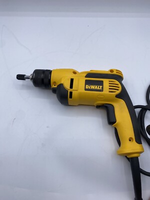 DEWALT DWD112 Heavy-Duty 3/8" VSR Pistol Grip Drill w/ Keyless Chuck ...