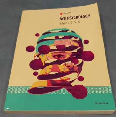 Edrolo VCE Psychology Units 3 & 4 2nd Edition Excellent Condition ...