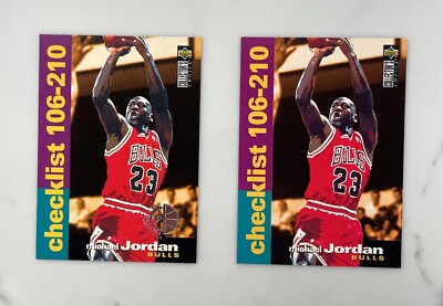 1995 Upper Deck Michael Jordan Collector's Choice Players Club #210 ...