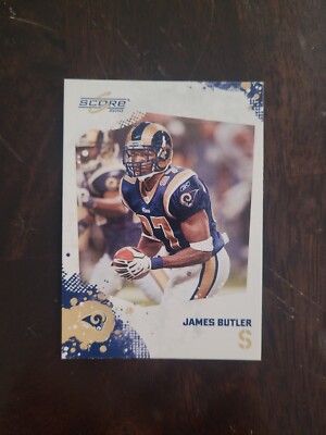 2010 Score James Butler #268 St. Louis Rams Panini | eBay