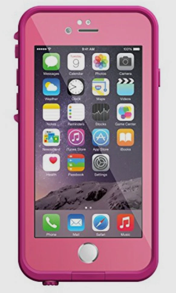 Pink Lifeproof Iphone 6