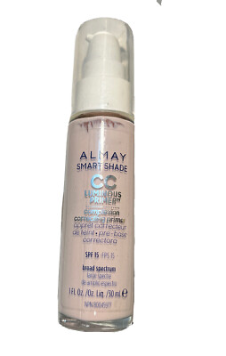 Almay CC Luminous Complexion Perfecting Makeup Primer SPF15 1oz Smart ...