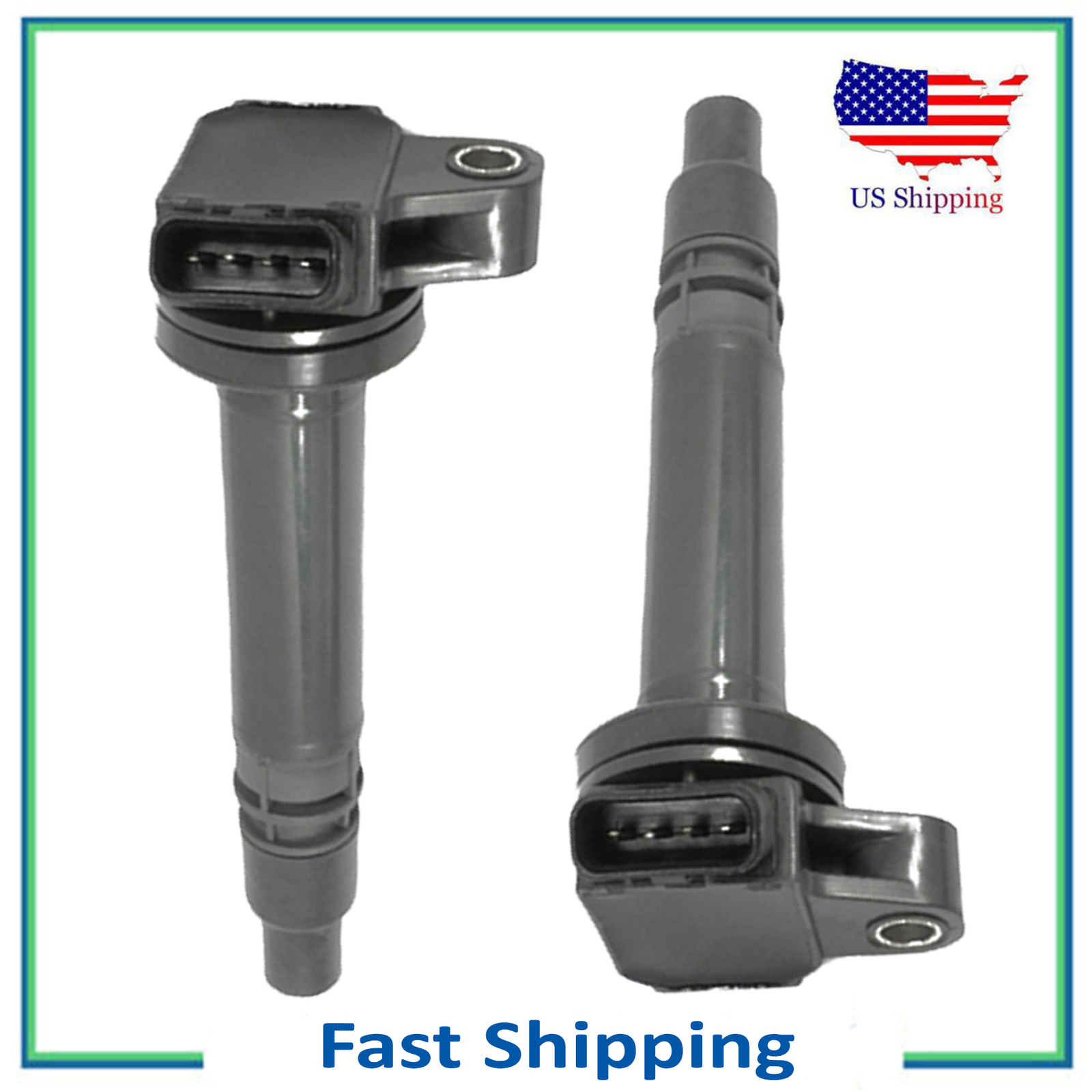 UF314 High Energy Ignition Coil Set 2PCS For Toyota Celica Matrix Vibe ...