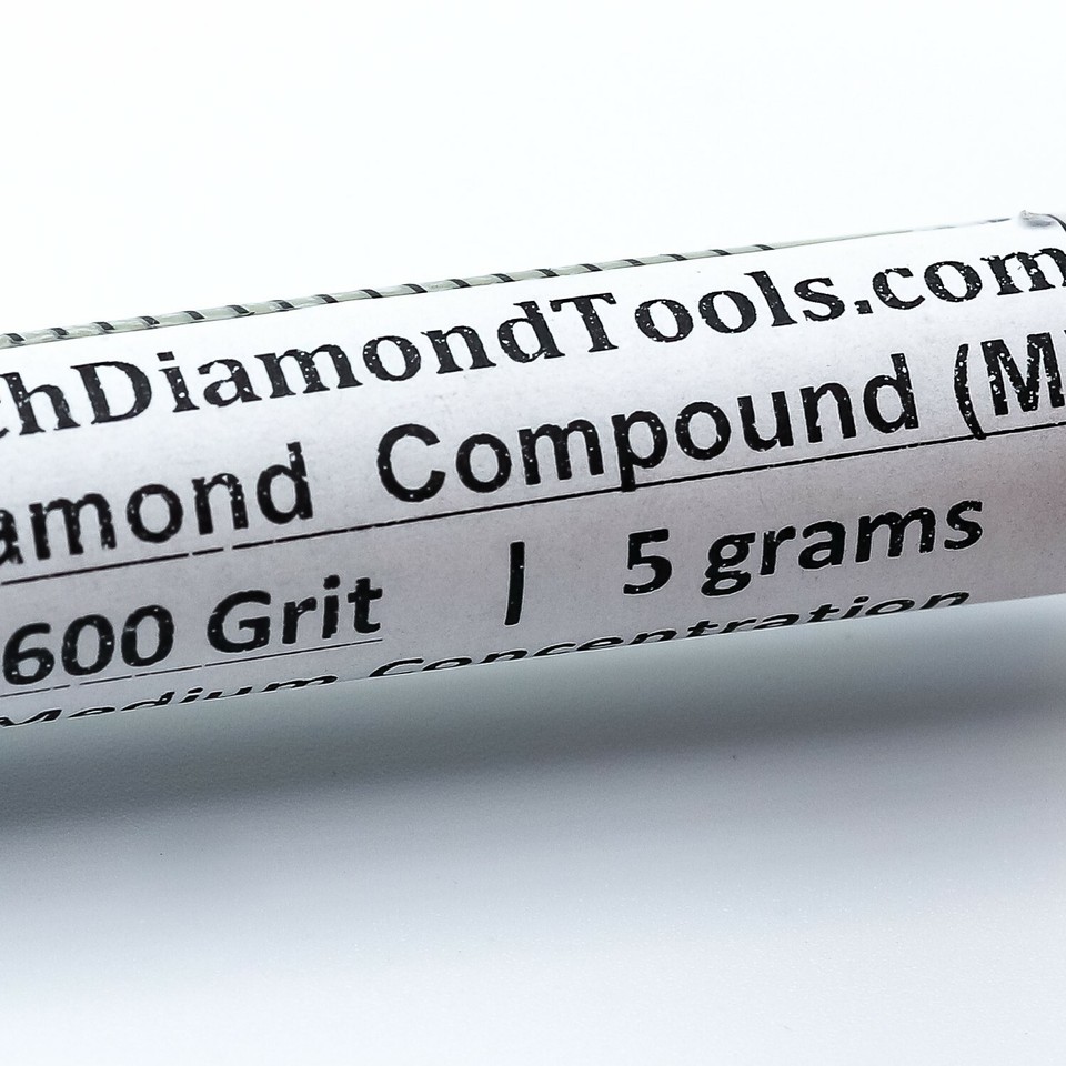Diamond Paste Compound Polishing Lapidary 5 Gram 200.000 to 400 Grit (M ...