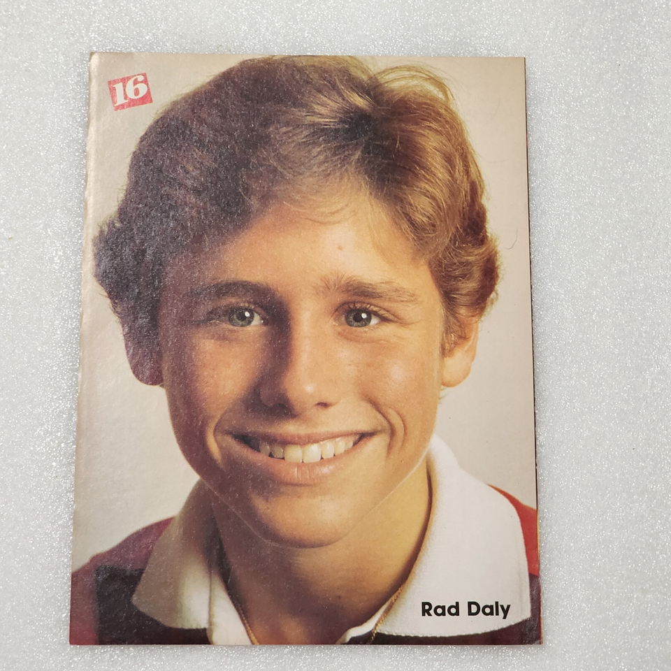 Billy Joel & Rad Daly double-sided vintage poster clipping 8x10 1970s ...