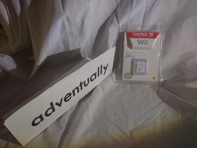 Official SanDisk Gaming SD Memory Card 2GB for Nintendo Wii ...