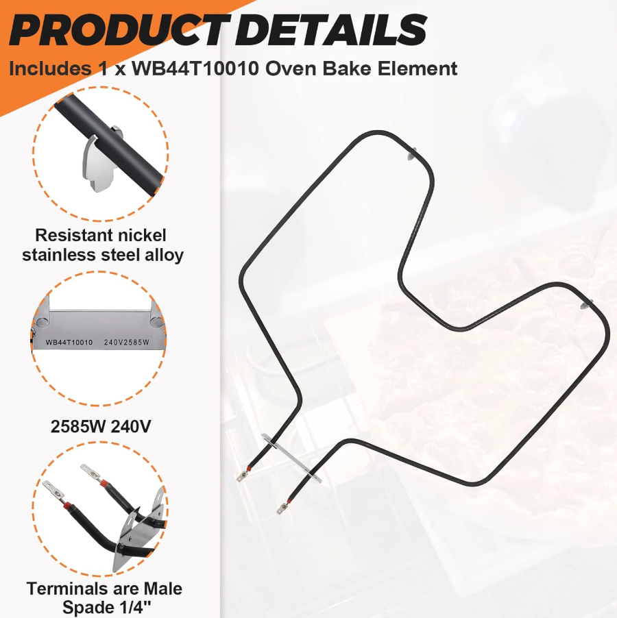 Heating Element Bake Element Replacement Ge Stove Oven Element Suitable ...