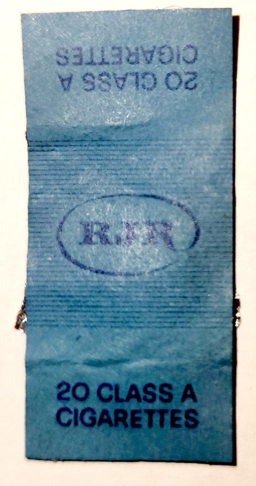 US Revenue Cigarette Stamps 20 Class A pictured Indian, tobacco leafs ...