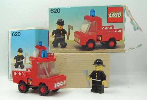 LEGO - voiture de pompier - réf 620 - © 1978 | eBay