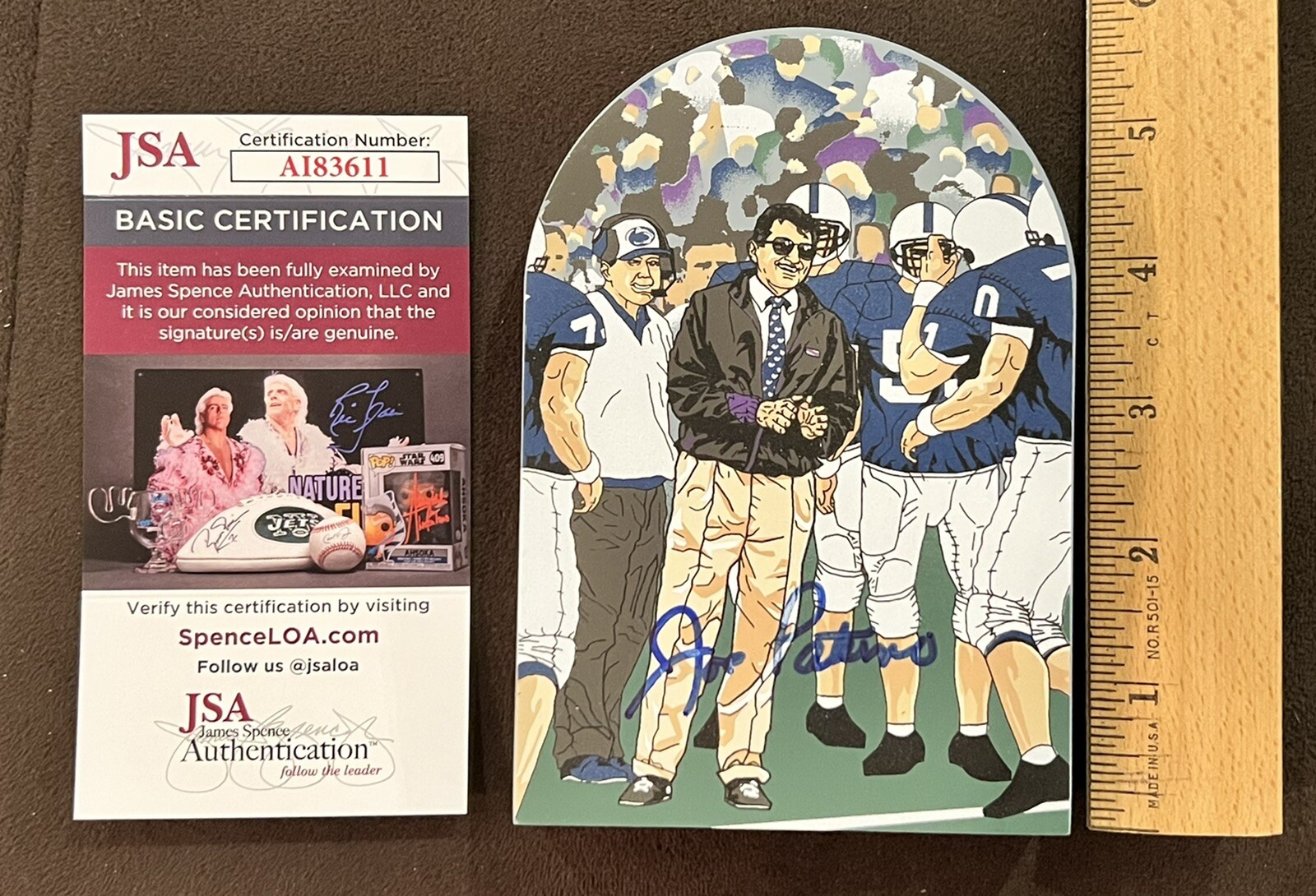 Joe Paterno Autographed Memorabilia | Signed Photo, Jersey ...