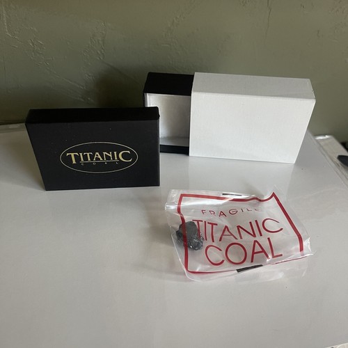 Coal From The Rms Titanic Coa Included Object No 940036 Ebay