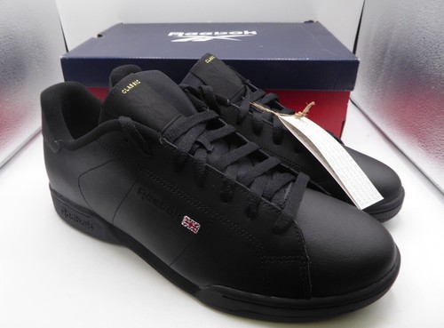 Reebok - NPC II - Triple Black Trainers - UK Size 11 | eBay