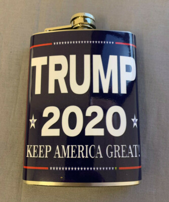 President Donald Trump 2020 D1 8oz Stainless Steel Flask Drinking ...