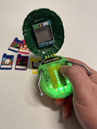 TMNT Communicator 1991 WORKS With All Cards! Teenage Mutant Ninja ...