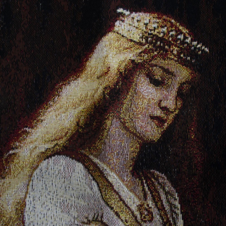Tapestry Wall Hanging Edmund Blair The Accolade | eBay