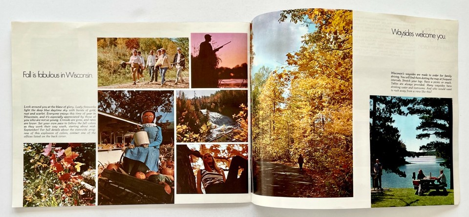 Vintage Wisconsin Travel Booklet Family Vacation Tourist Attractions ...