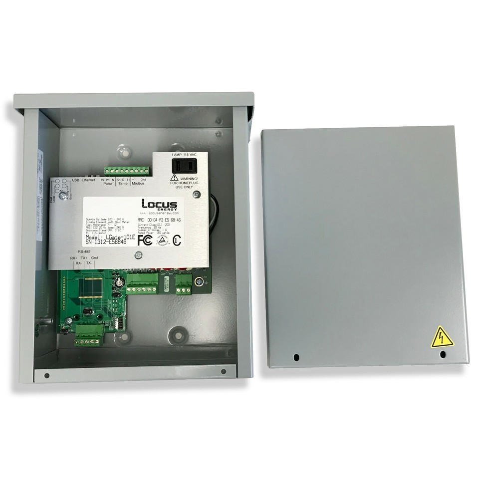 Locus Energy LGate 101E Single Phase Power Meter and Data Logger solar ...