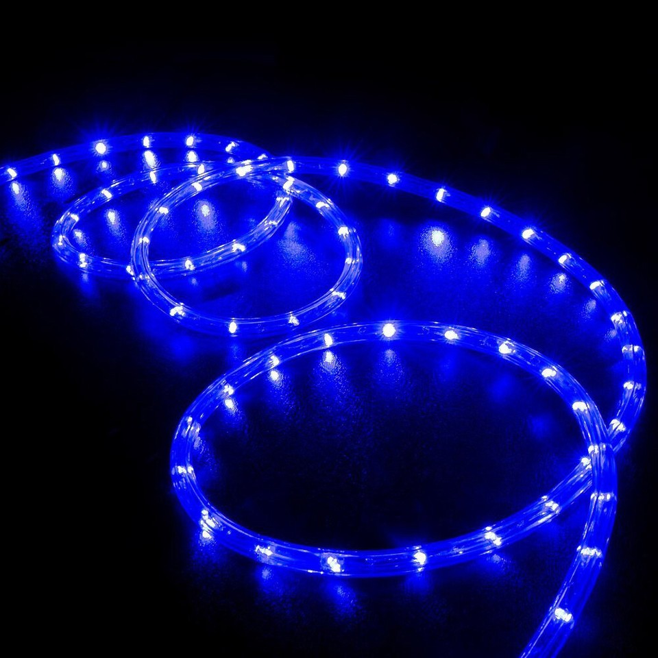 50/100/150/300ft LED Rope Light In/Outdoor Cuttable Flexible Lights ...