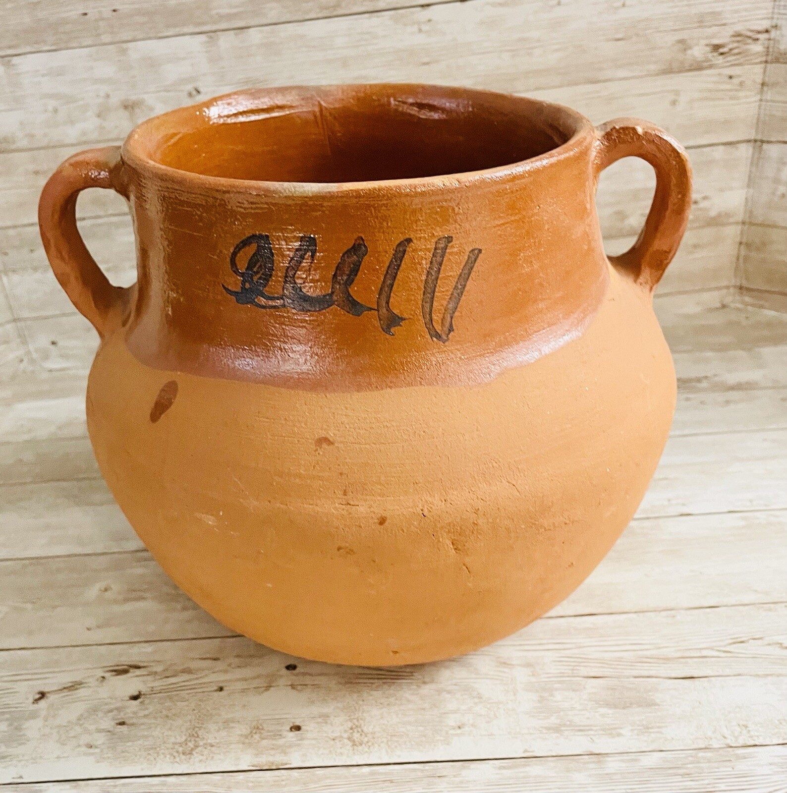 Olla de Barro Frijolera Terracota Mexican Bean Pot | eBay