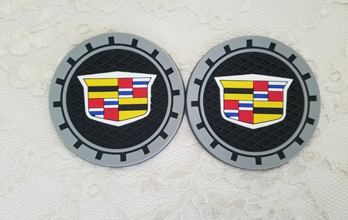 UNIVERSAL COASTERS 2PC 2.75'' SILICONE CAR AUTO CUP HOLDER INSERT(FIT ...