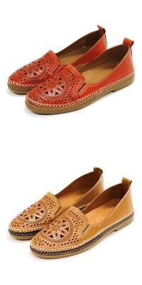 NEW Spring Step Women's Ingrid Perforated Leather Slip-on Loafer | eBay