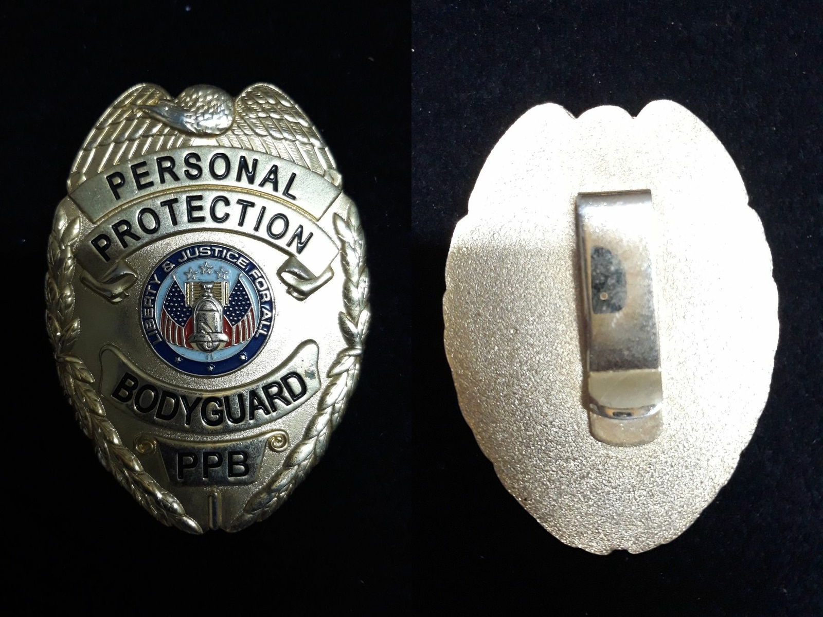 CHALLENGE COIN PERSONAL PROTECTION BODYGUARD PPB LIBERTY & JUSTICE FOR ALL | eBay