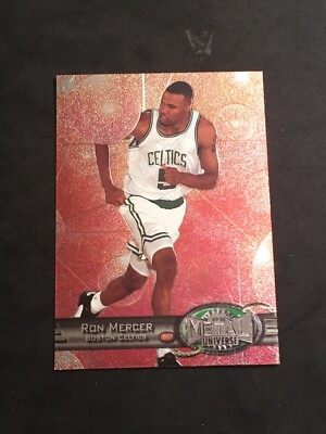 1997-98 Metal Universe RON Mercer #62 Boston Celtics ROOKIE RC MINT | eBay