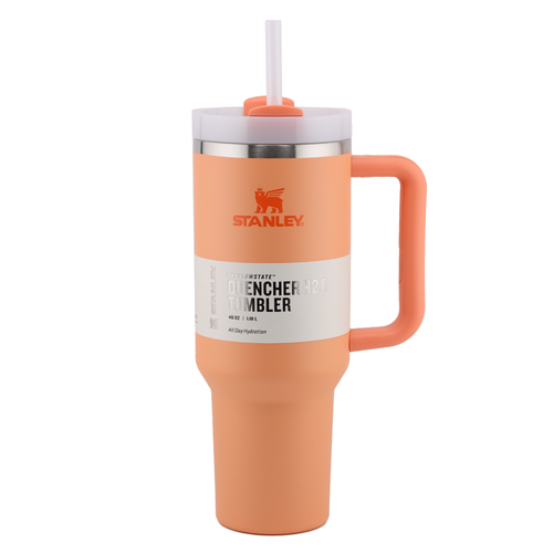100% New STANLEY 40 oz QUENCHER H2.0 TUMBLER- Nectarine-Gifts(Light ...