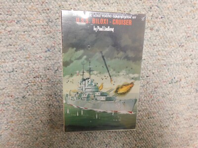 Lindberg 1/1070 Kit# 9706 USS Biloxi Cruiser | eBay