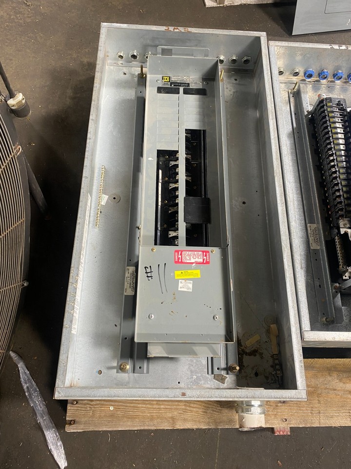 Square D NEHB Panelboard 225A 3PH 480Y/277V Type 1 Encl 4W 42 Space CAN ...