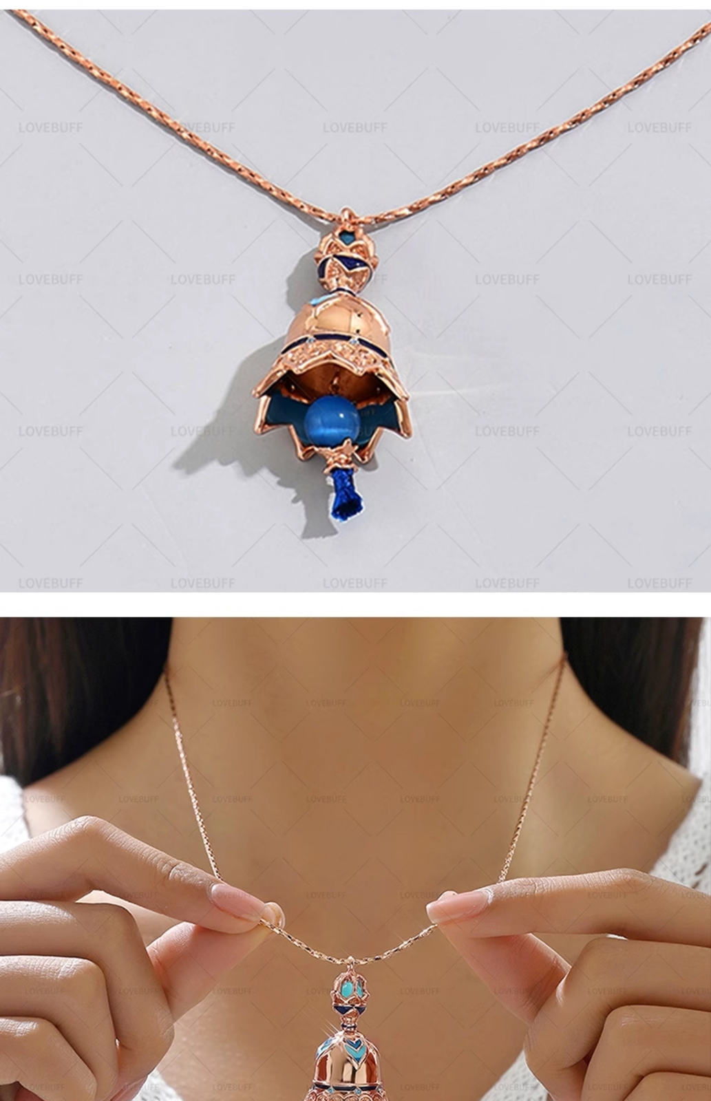 Genshin Impact Cos Scaramouche Wanderer Tulaytullah Bell Necklace ...