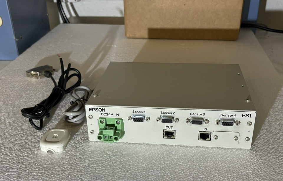 6 Axis Robot-Epson RC700A COMPLETE BUNDLE - Controllers - Vacuum System ...