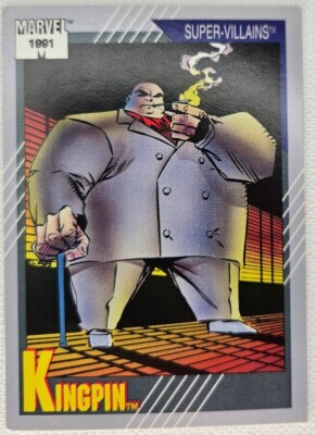 1991 Marvel Comics Impel Trading Card #55 Kingpin Series 2 | eBay