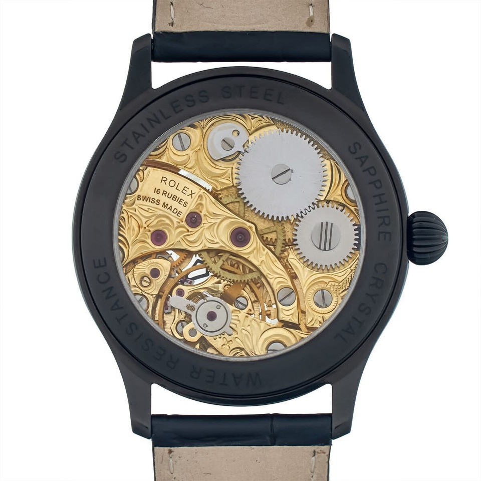 ROLEX 42mm Marriage Watch Vintage 1951 Pocket Movement Mechanical ...