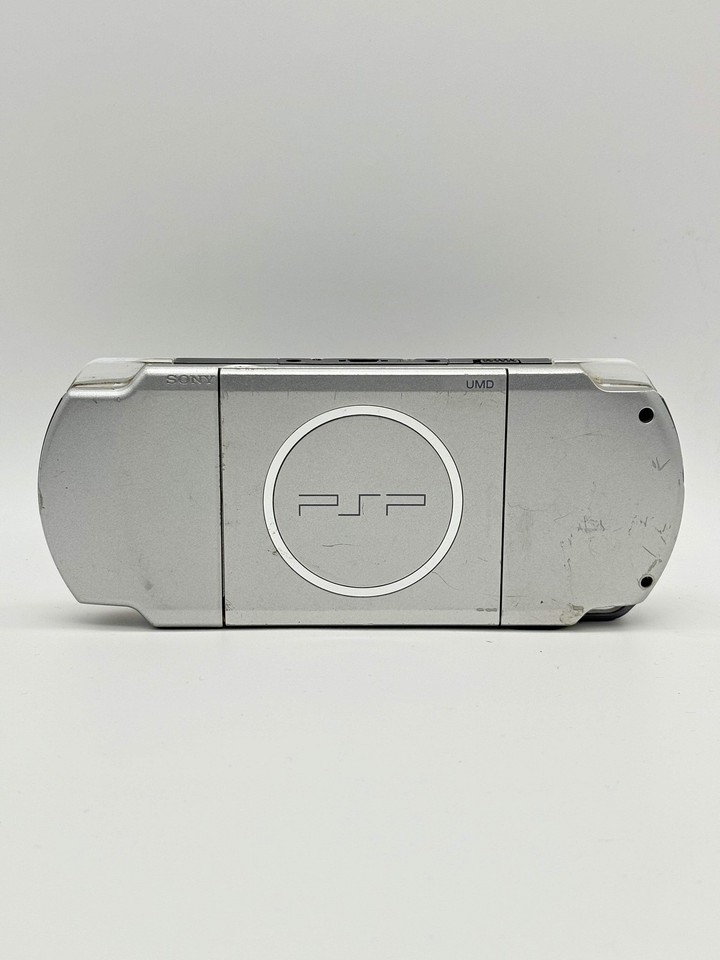 Sony PSP-3000 Silver Console #01 No Battery AS IS | eBay